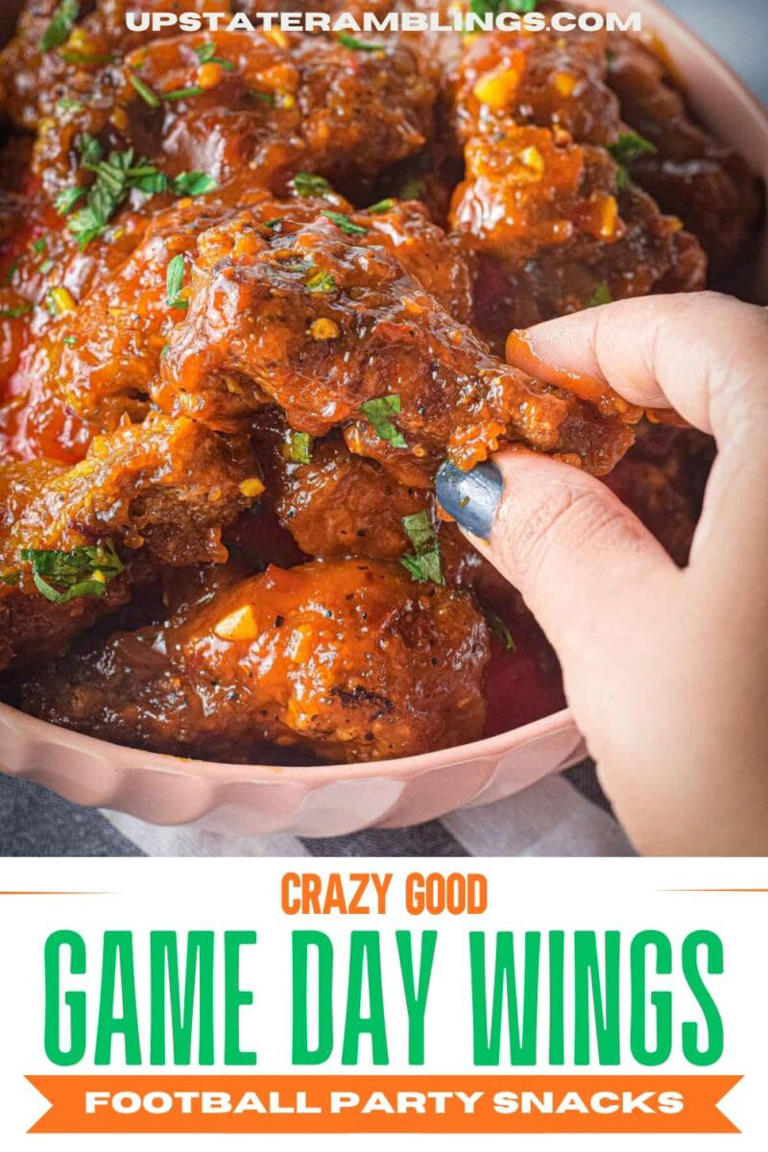 Crazy good game days wings recipes