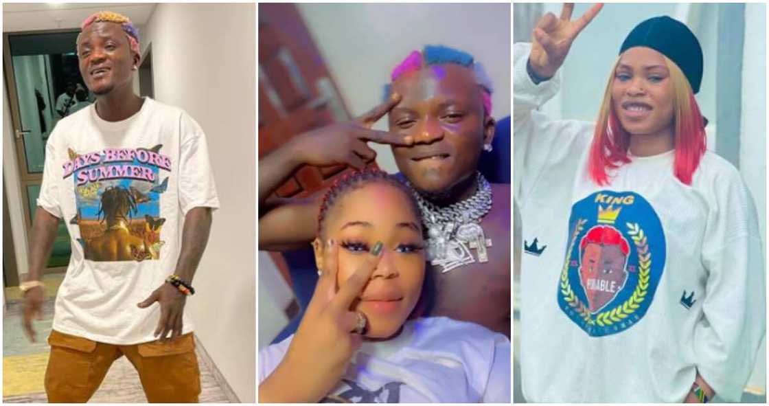 Portable’s wife drops cryptic post as she glows in new pictures amid ...