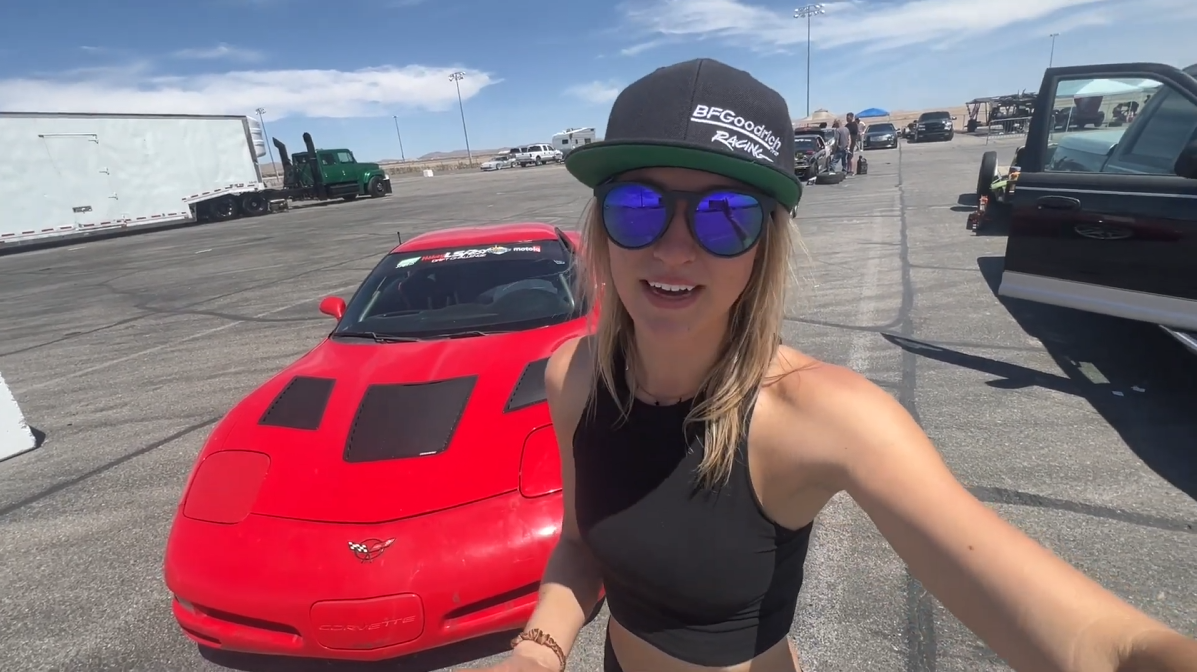 Taking the Corvette to LS Fest West Drift