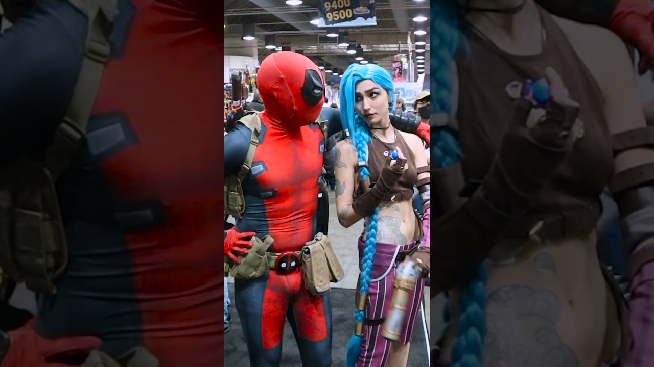 Deadpool and Jinx would make the perfect couple, right? #deadpool #jinx ...