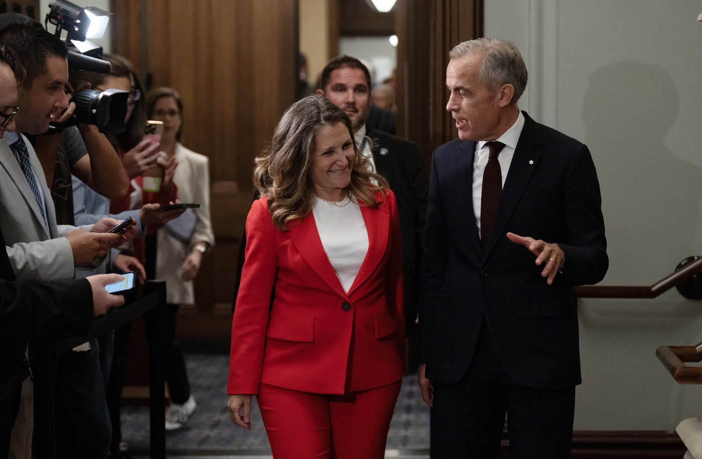 Carney says Freeland's resignation is 'consistent' with taking Ukraine ...