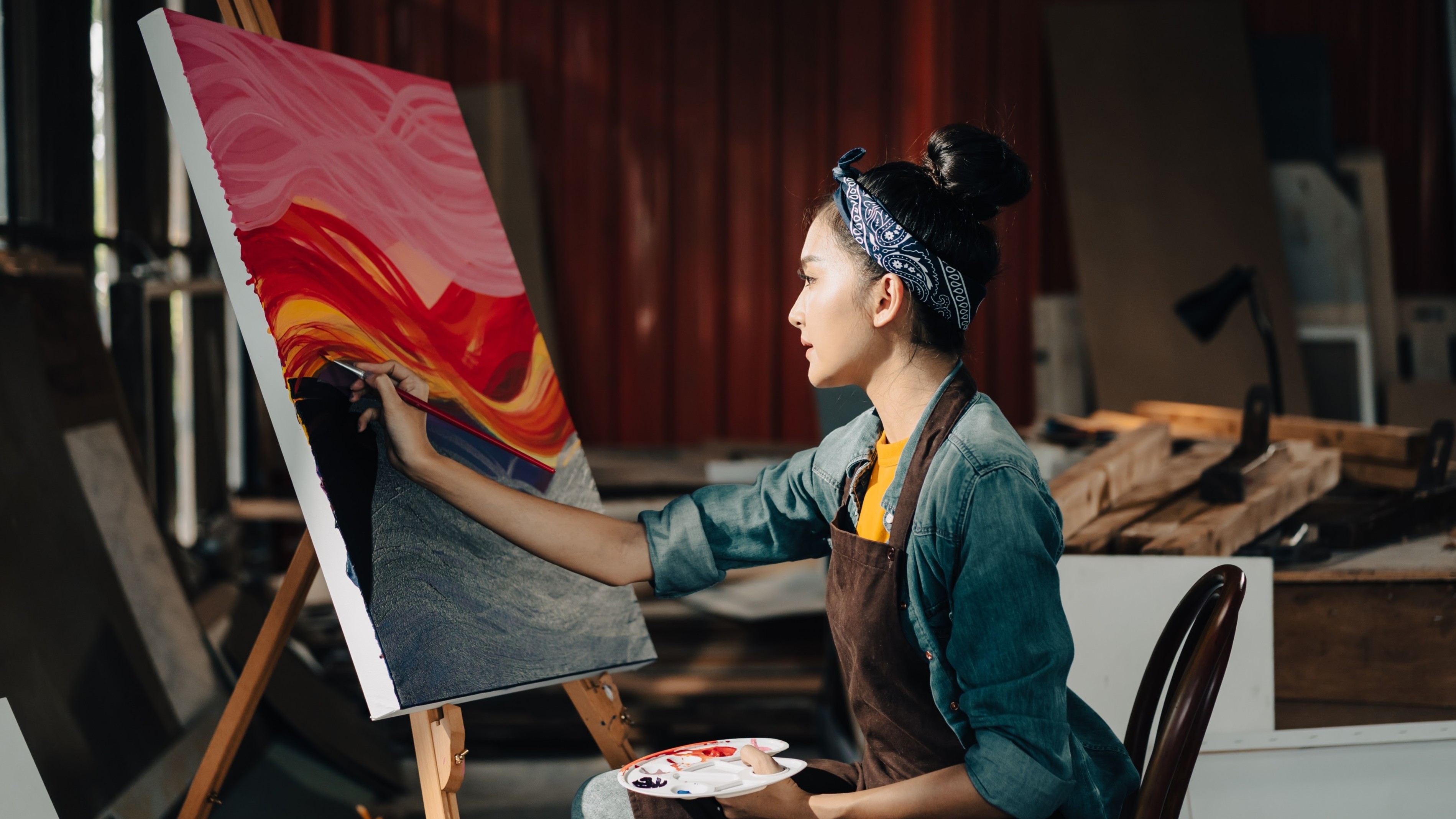 This is why you’re here - woman artist’s near-death revelation