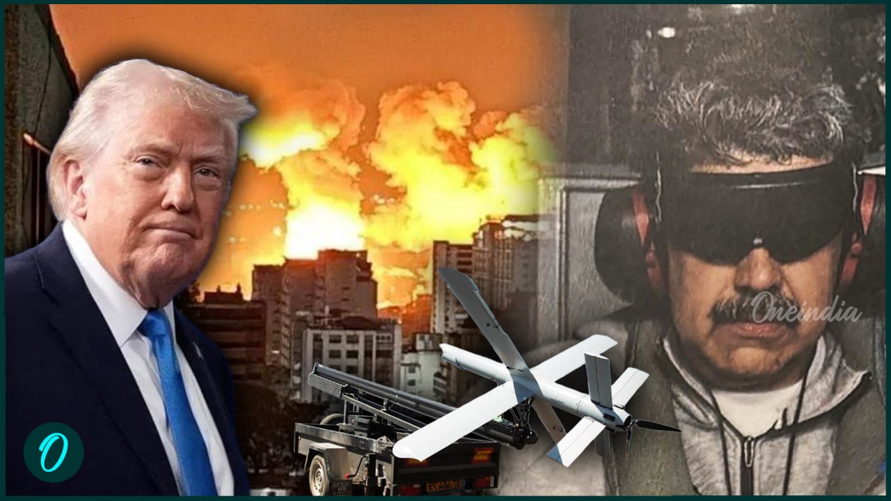 Trump attacked Venezuela with deadly kamikaze drones? Brutal US ops to ...