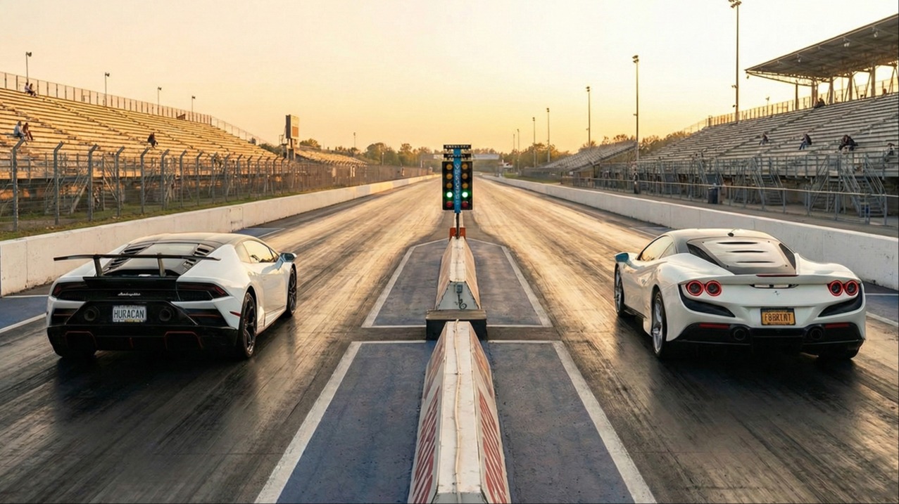 Lamborghini Huracan vs Ferrari F8 Tributo