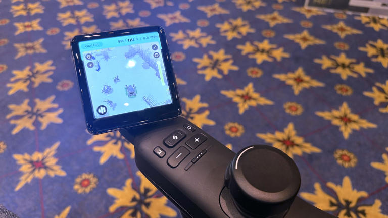 I just rode this self-driving four-wheeled vehicle, and it's so fun I'm ...