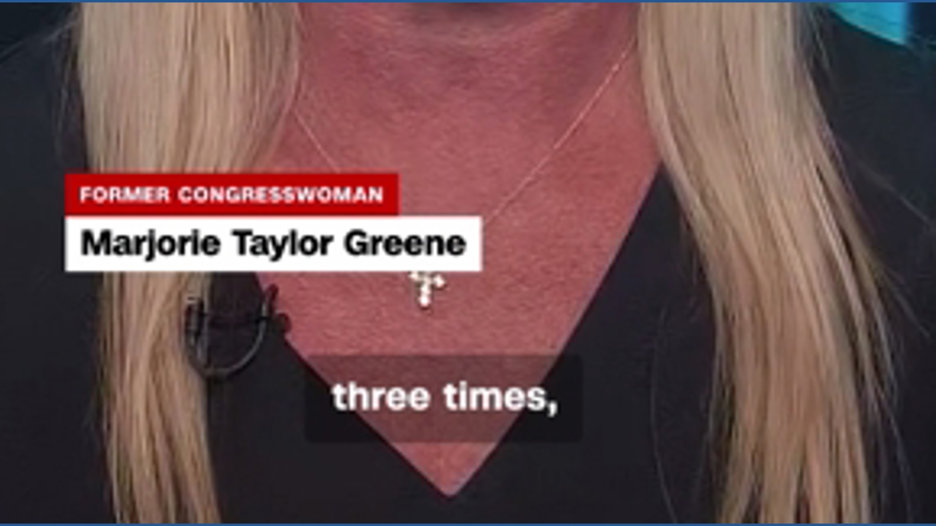 Former Rep. Marjorie Taylor Greene reacts to actions in Venezuela