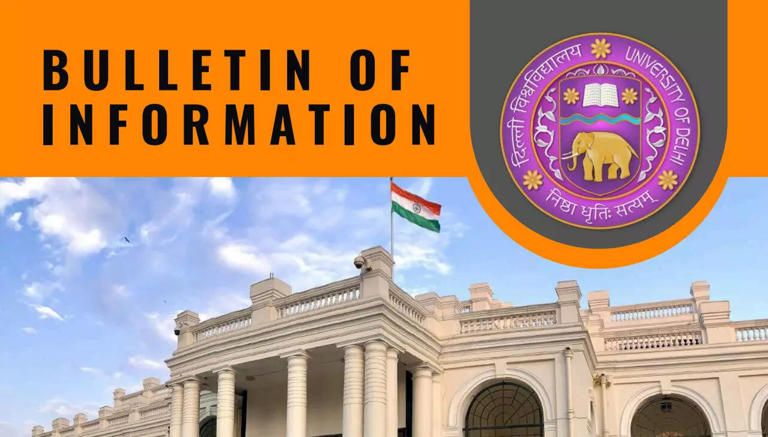 DU UG admission 2026: Delhi University releases prospectus, confirms ...