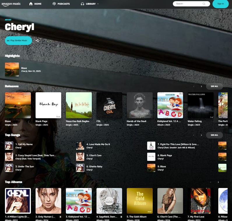 Cheryl fans claim star's been hacked as track appears on Spotify