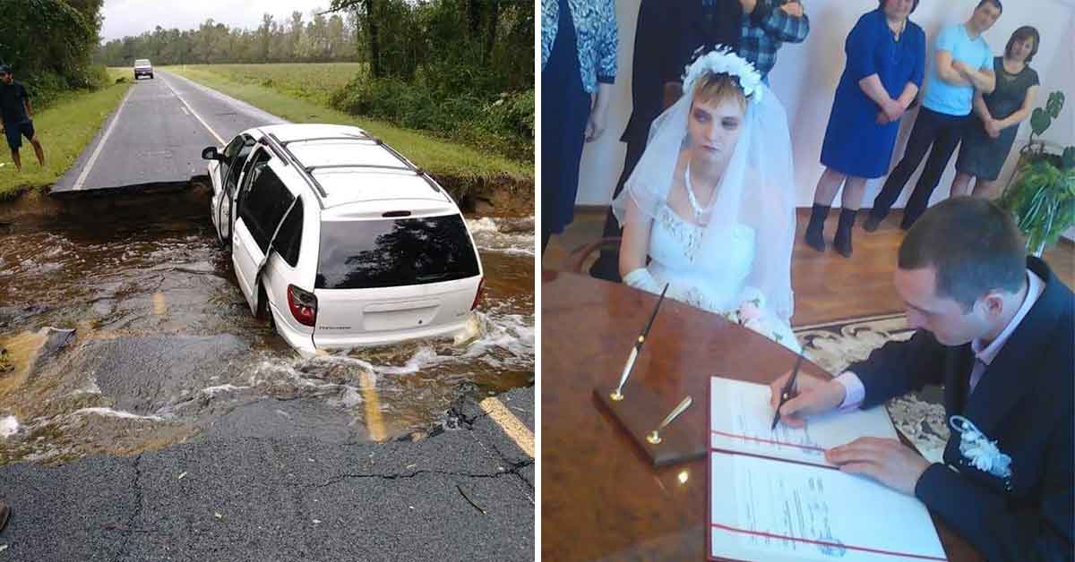Photos of people who clearly made the wrong choice