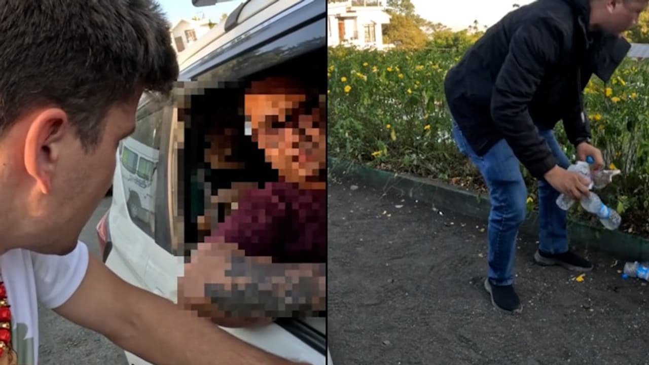 Foreigner confronts man for littering in Meghalaya, video sparks ...