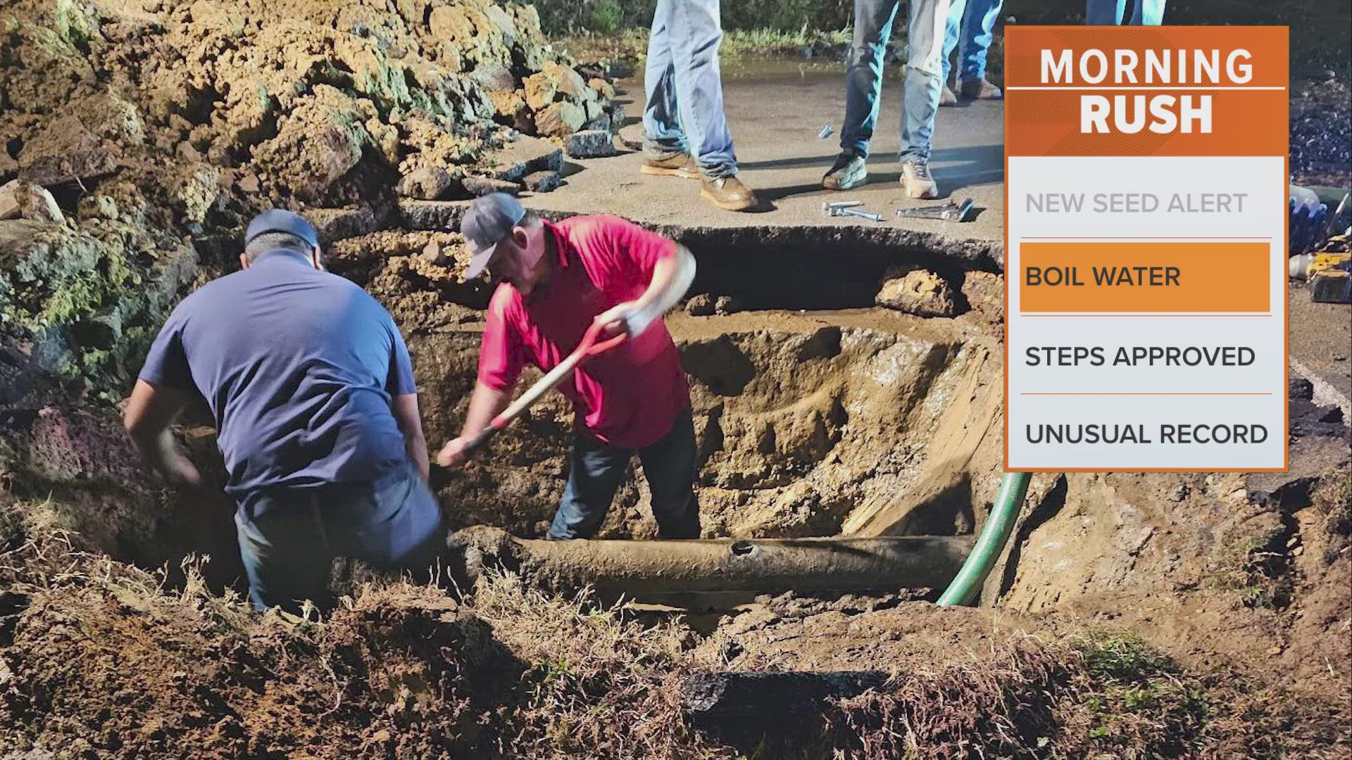 Boil water notice remains in effect in Aubrey