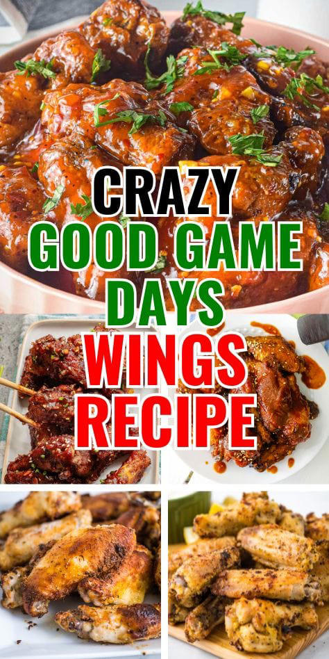 Crazy good game days wings recipes