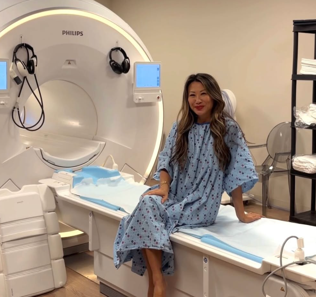 A whole-body MRI revealed she had a brain aneurysm like Kim Kardashian ...