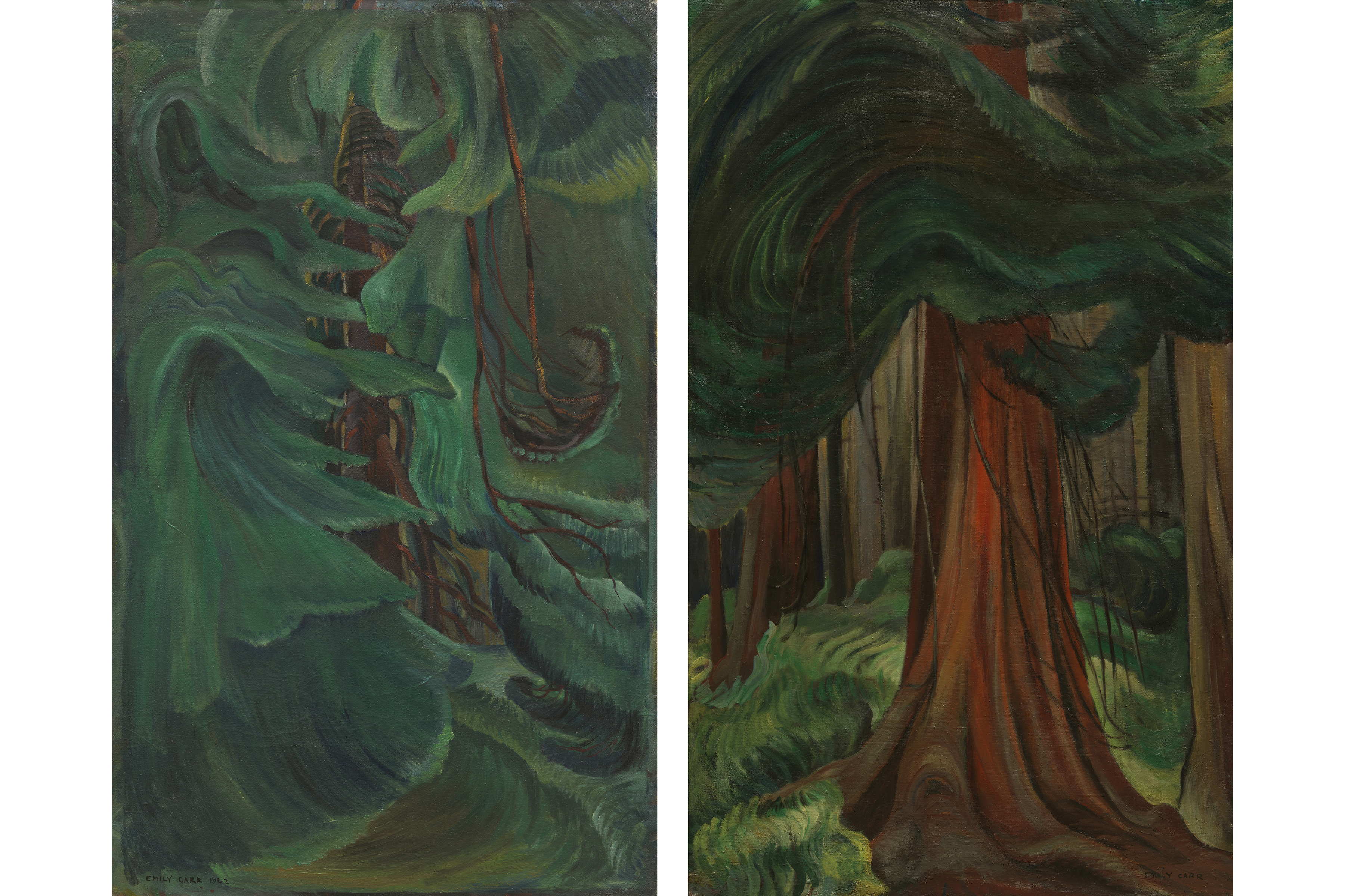 This Canadian painter found her muse in the verdant trees of British ...
