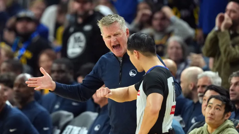 Snoop Dogg gives hilarious reaction to Steve Kerr ejection during ...
