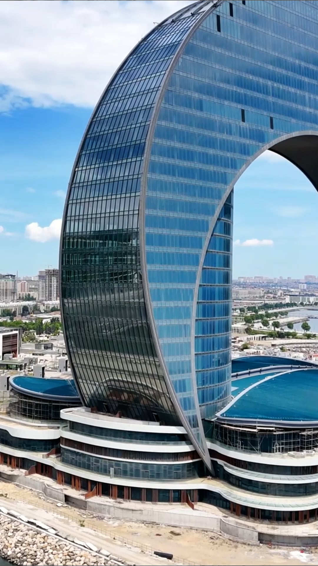 Baku from above: An aerial tour of Azerbaijan's capital splendor