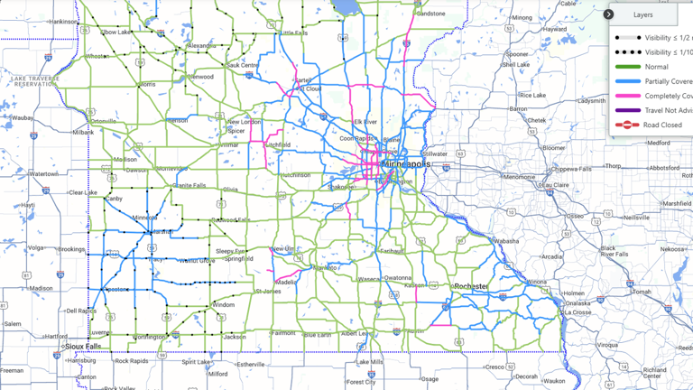Live updates | MN weather: Slick morning on Twin Cities roads