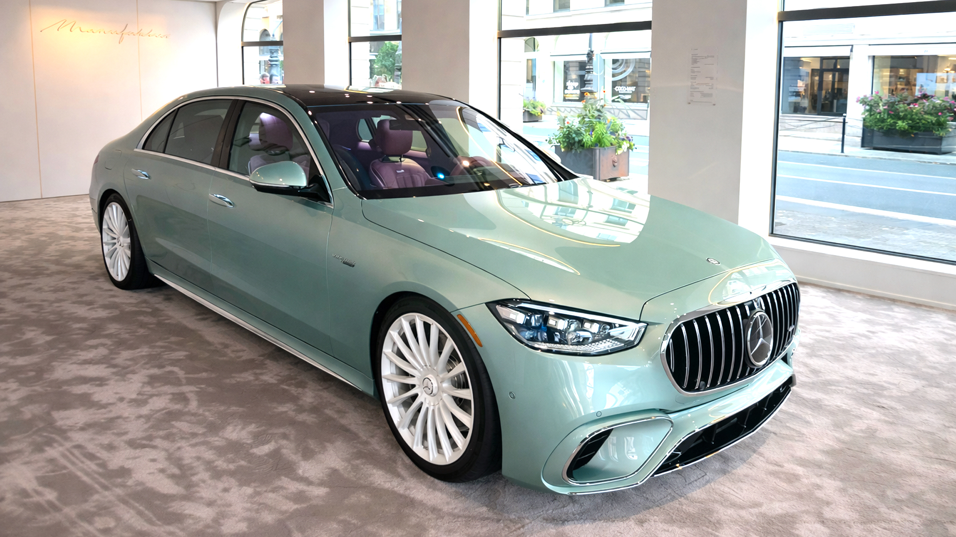 One of one Mercedes S63 Manufaktur exterior and interior walkaround