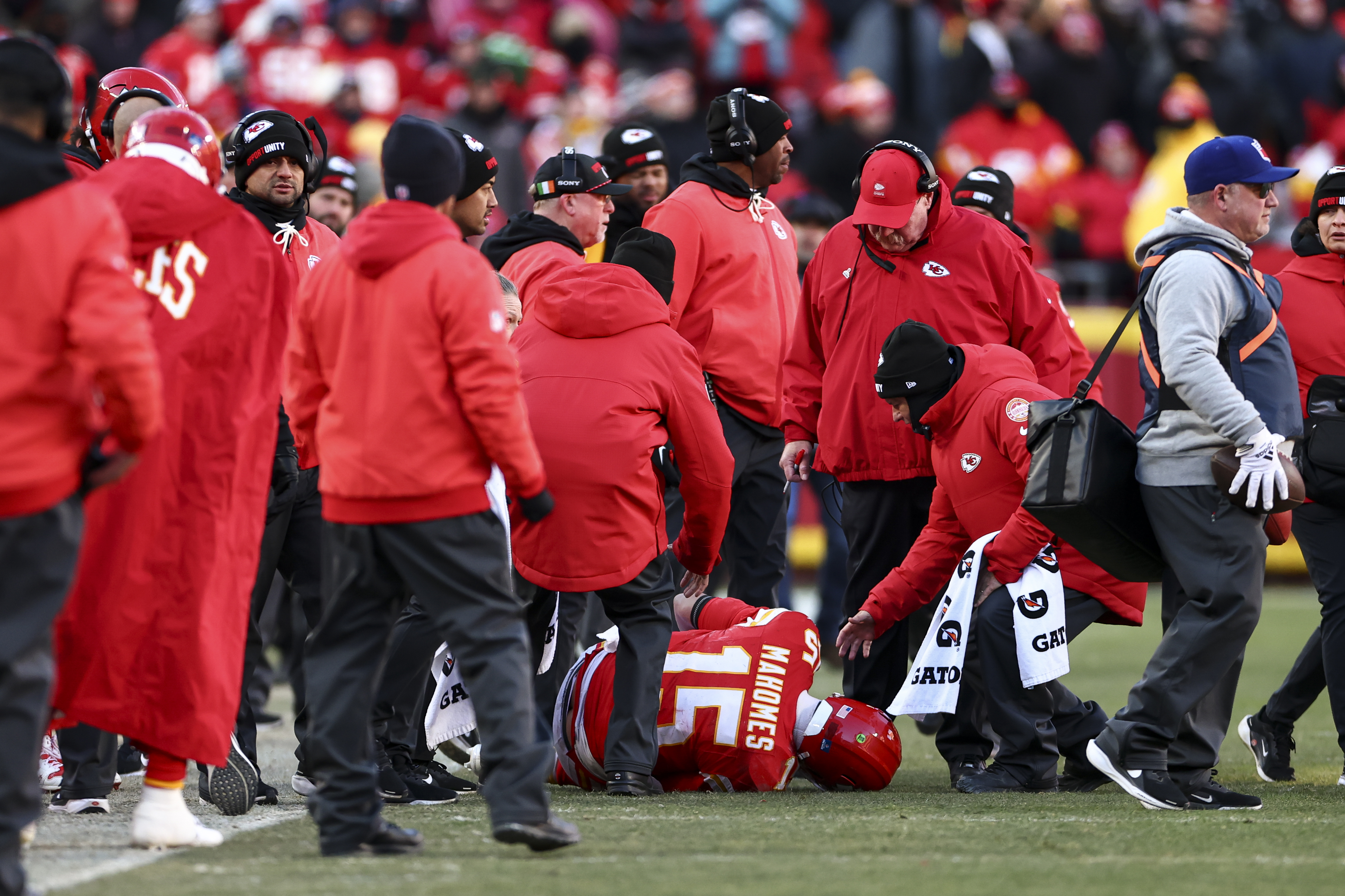 Andy Reid gives update on Patrick Mahomes' injury ahead of NFL offseason