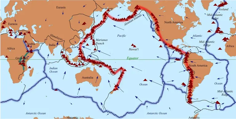 What is the Ring of Fire, and when might it be fully formed?