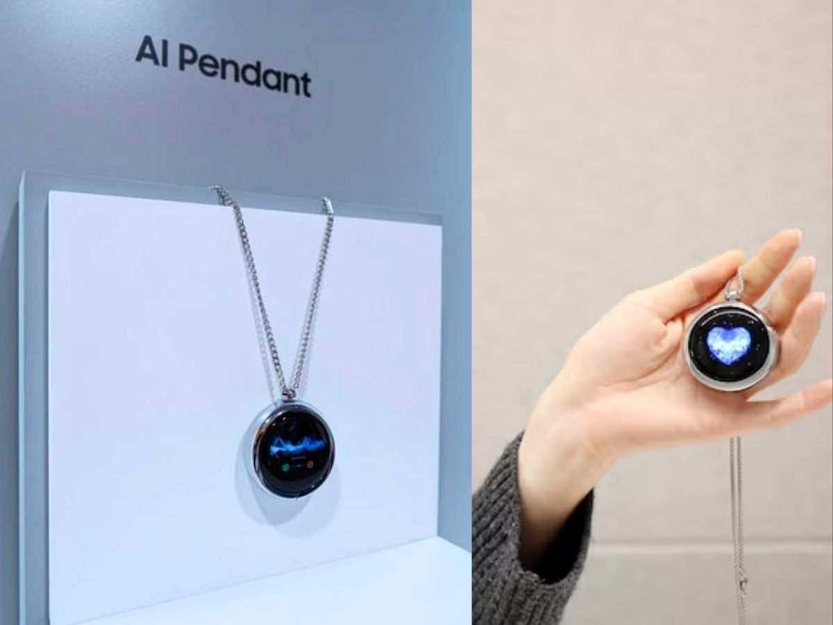 Samsung Display AI OLED pendant at CES 2026: Check expected price ...