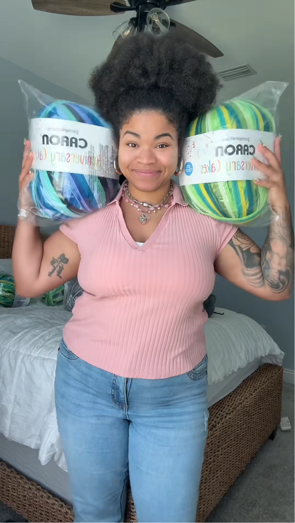 A colorful yarn discovery