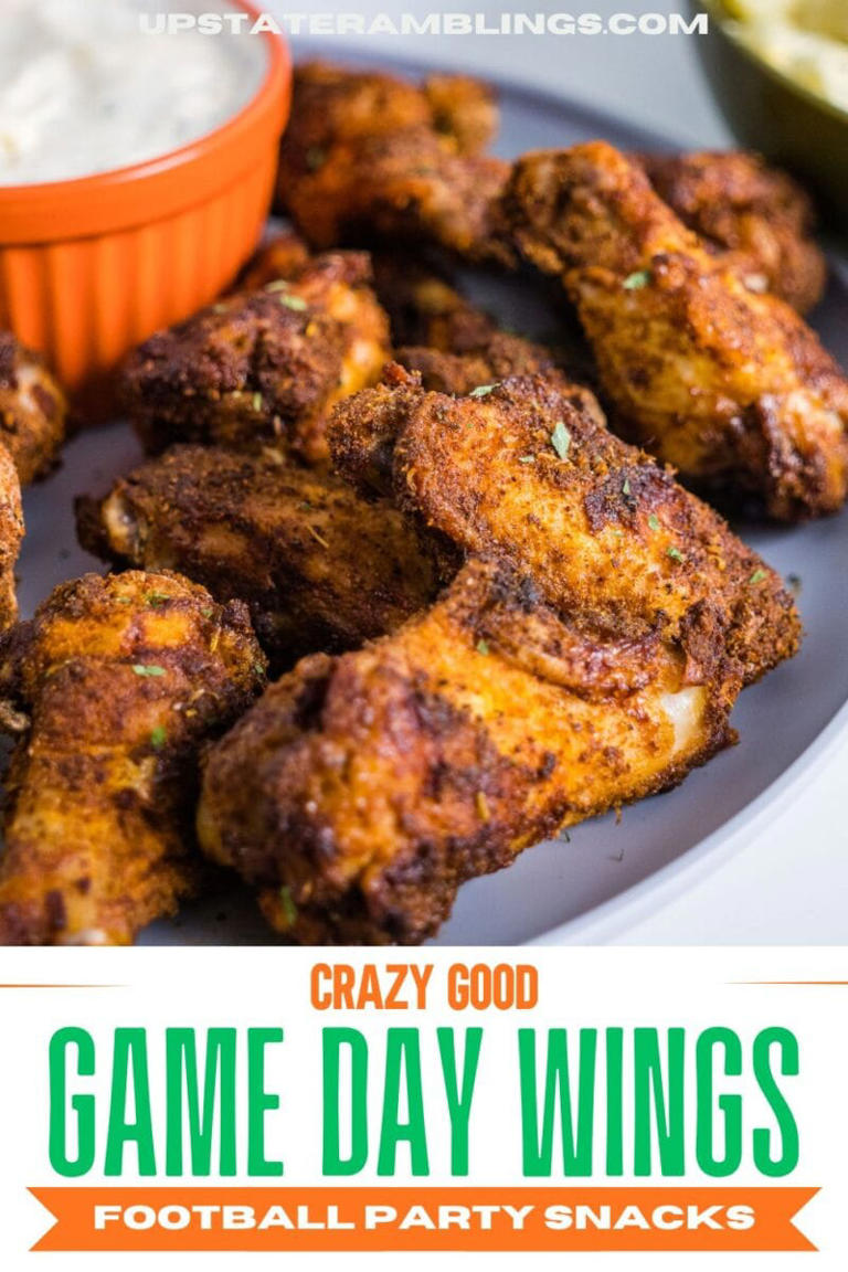 Crazy good game days wings recipes