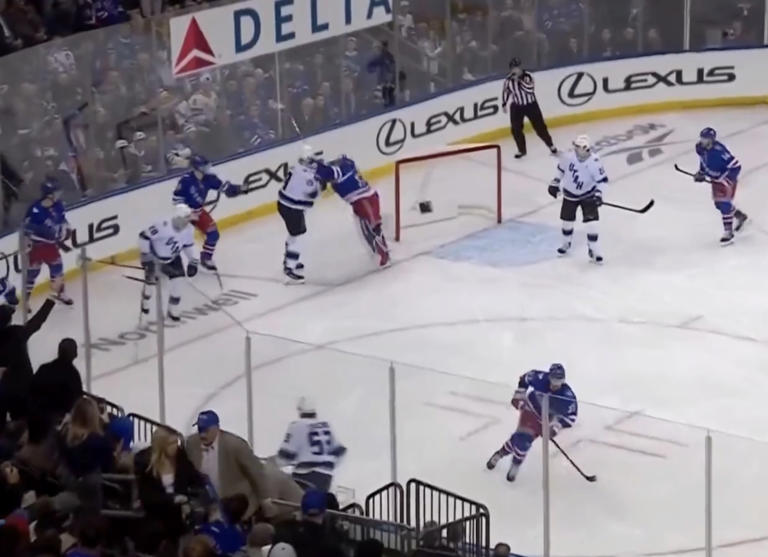 Top 5: The Mammoth crashes into both Rangers goalies