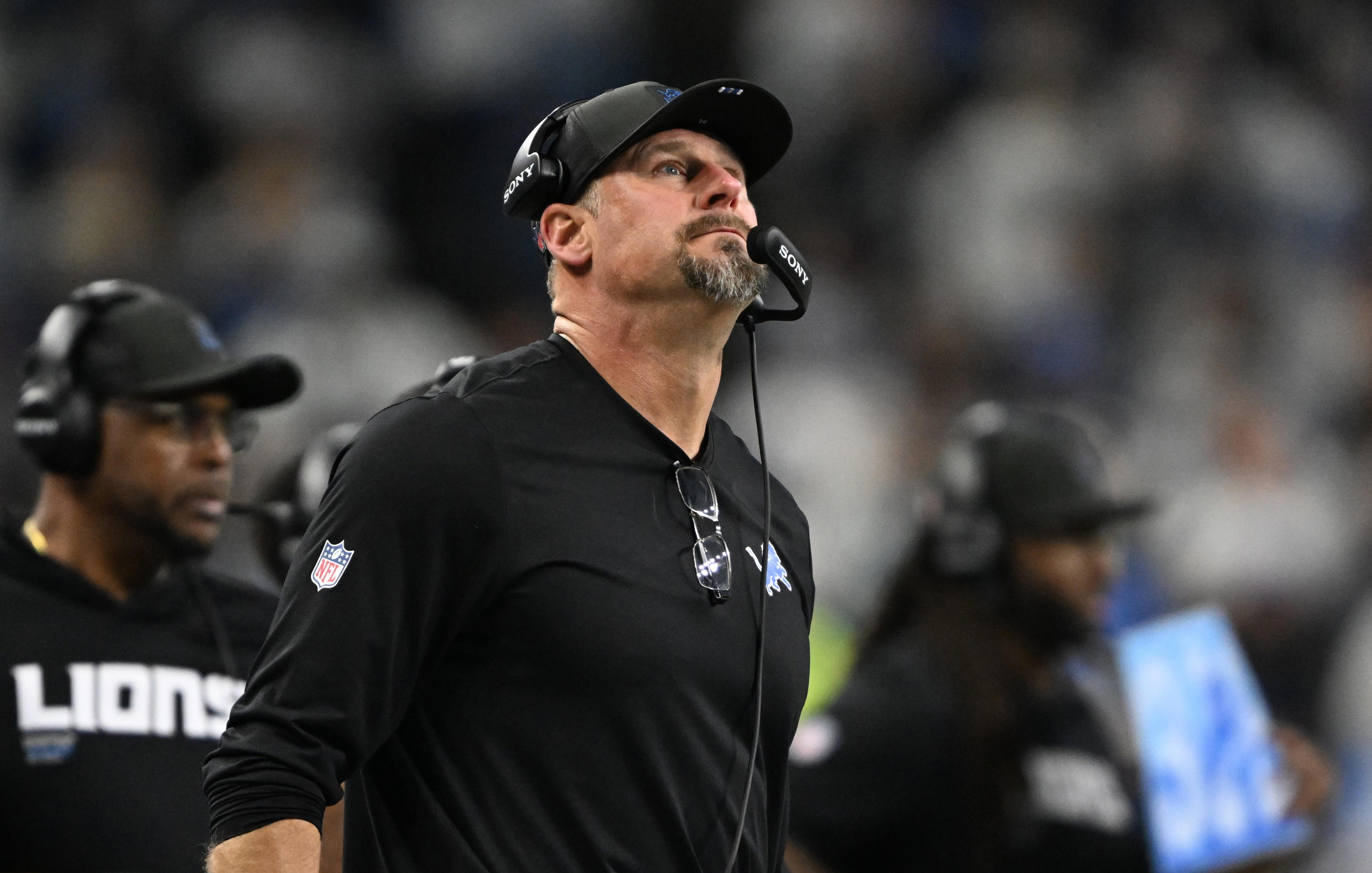 Dan Campbell grades himself a 'freaking F' as Lions miss playoffs