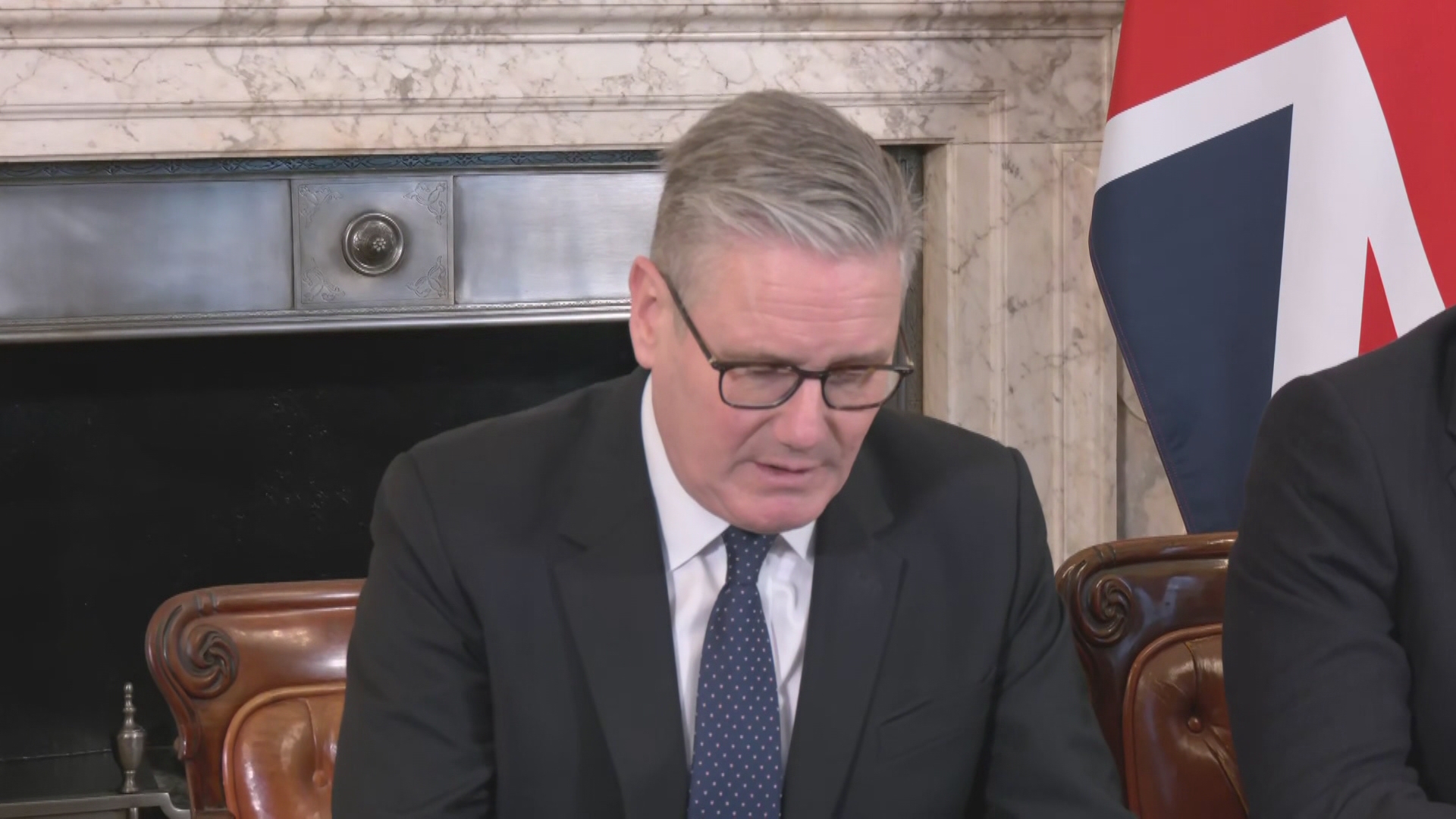 Starmer says UK 'turning a corner' at first Cabinet meeting