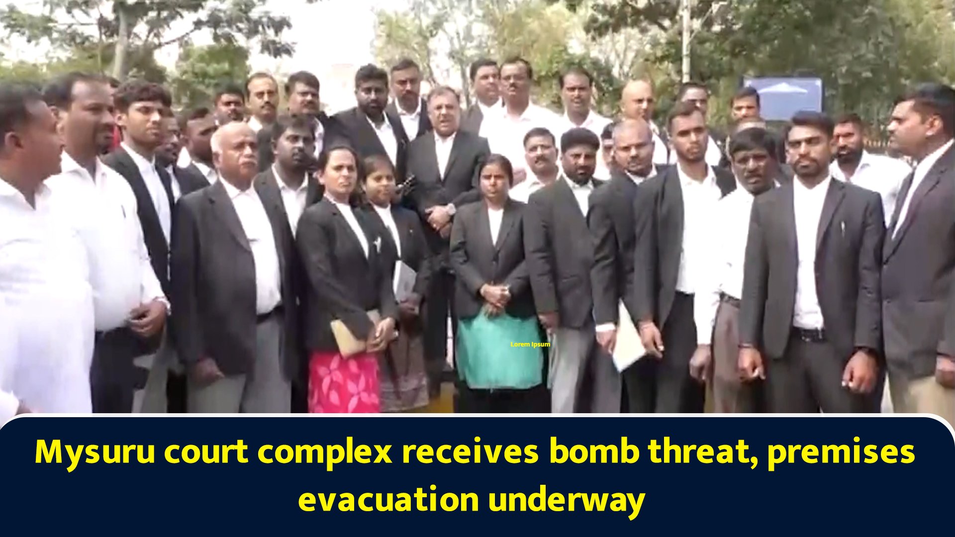 Mysuru court complex receives bomb threat, premises evacuation underway
