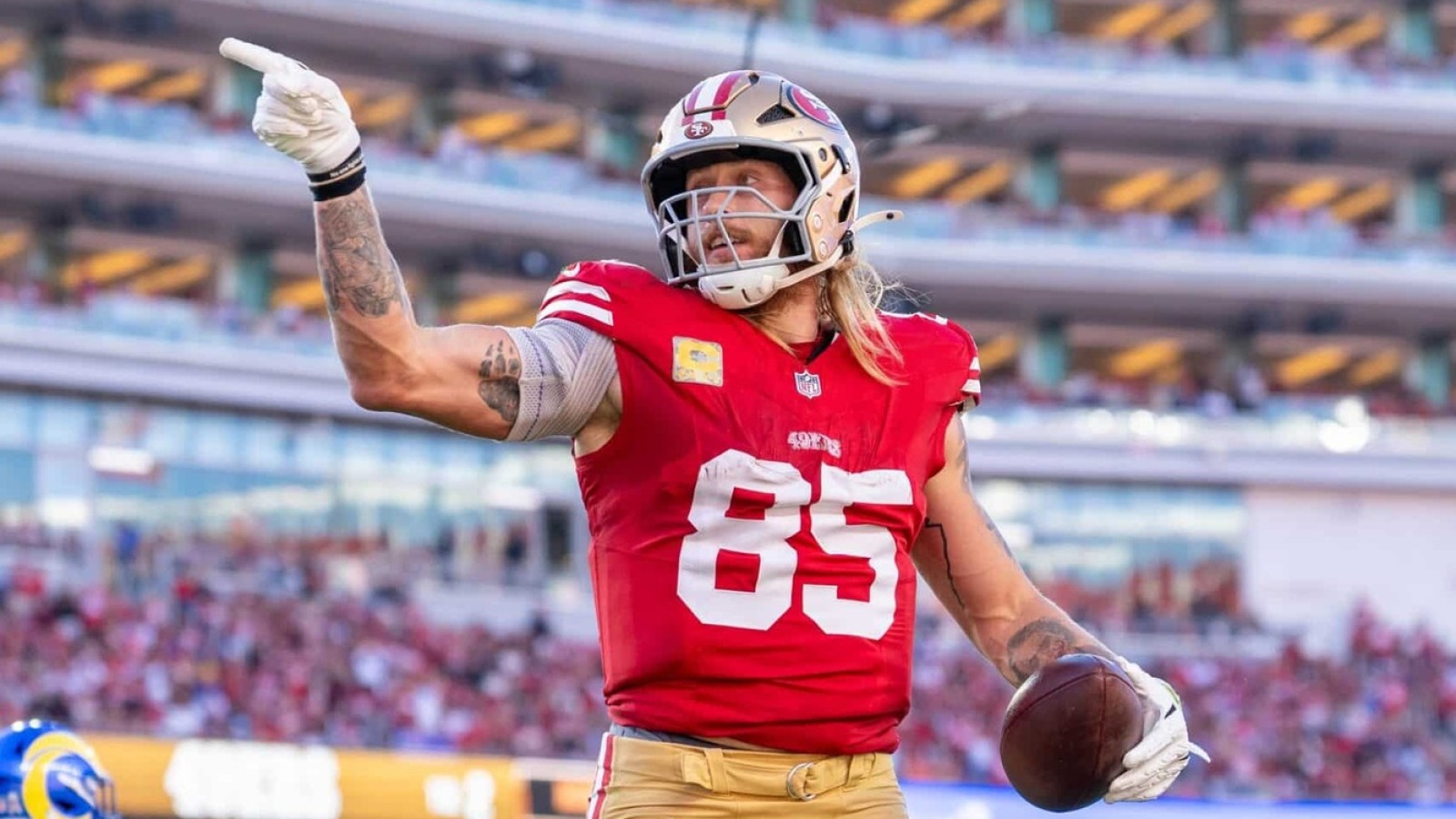 'They didn’t have to drill into my heel': George Kittle reveals surgery ...