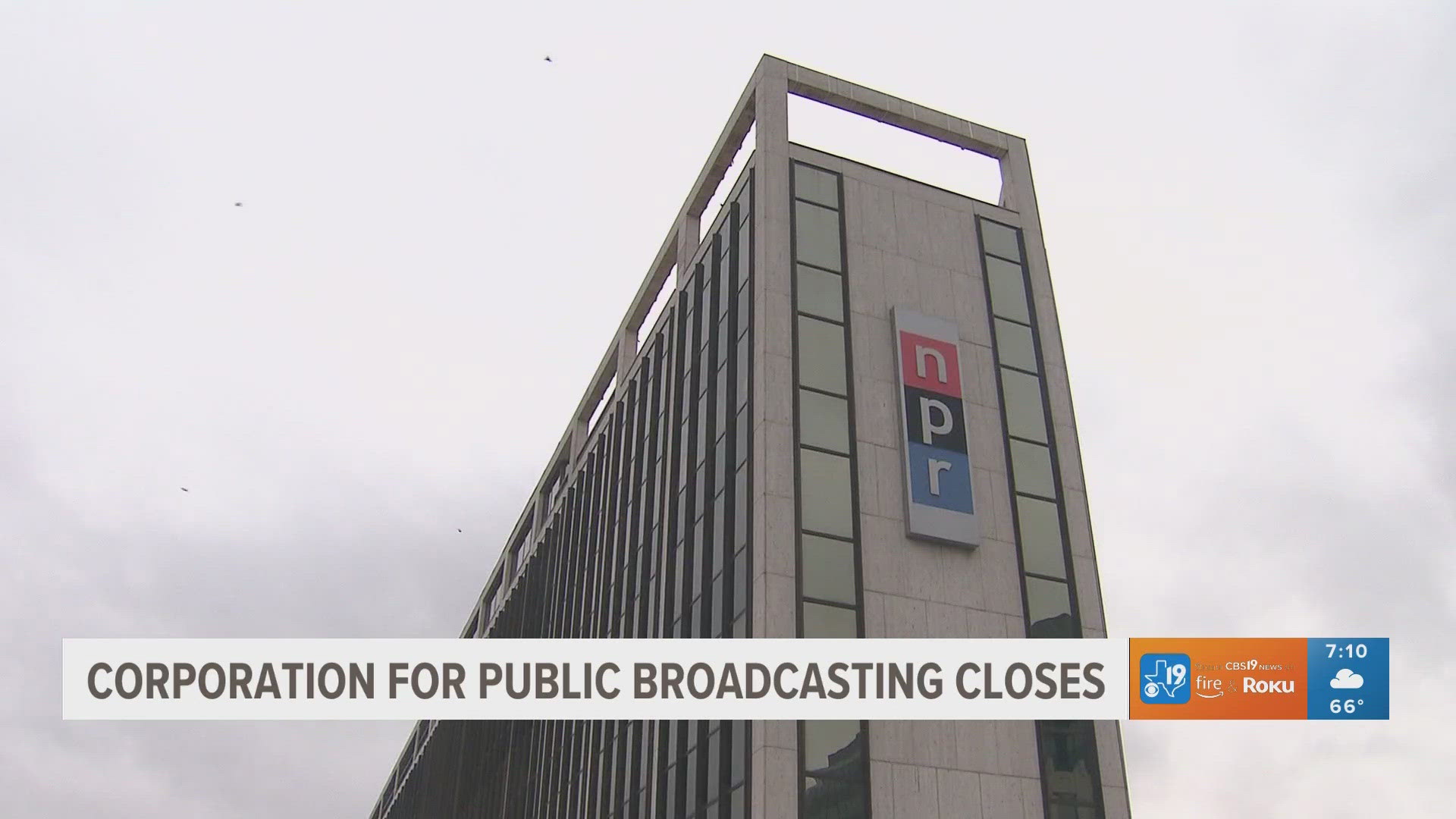 Corporation for Public Broadcasting closes