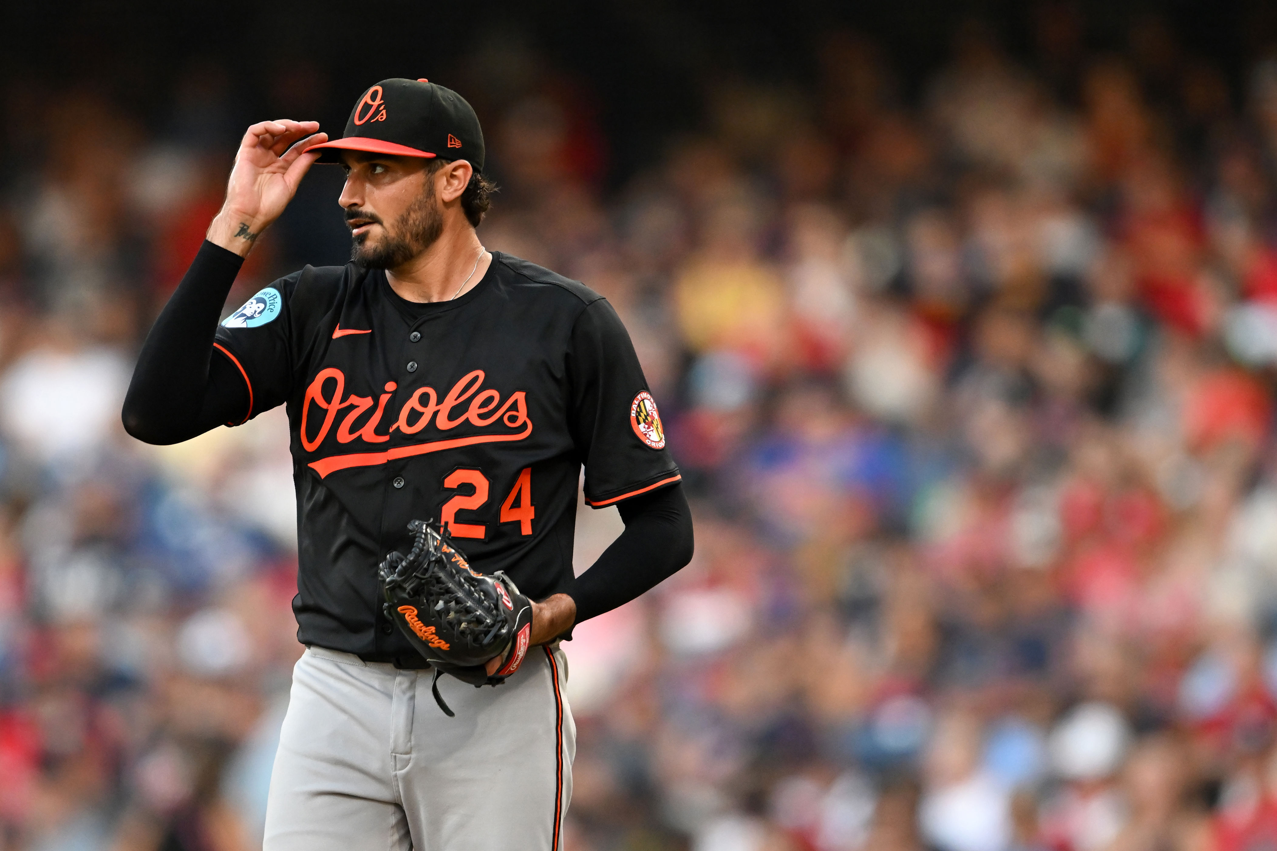 The Orioles rotation is improved but not a finished product