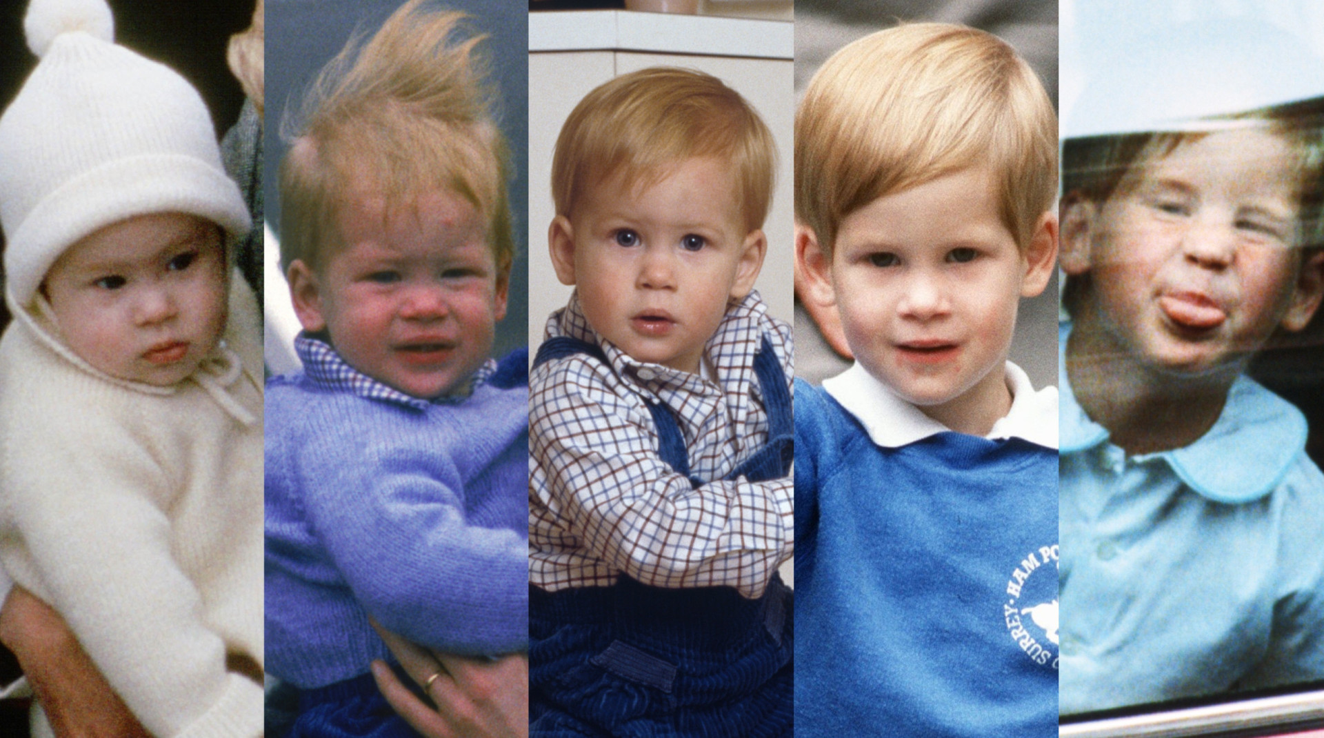 The sweetest photos featuring a young Prince Harry