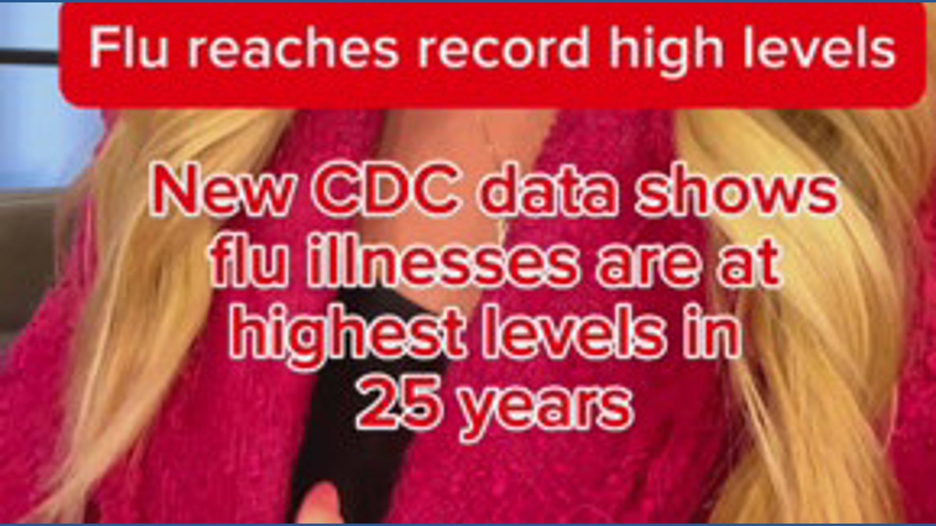 Record levels of flu virus
