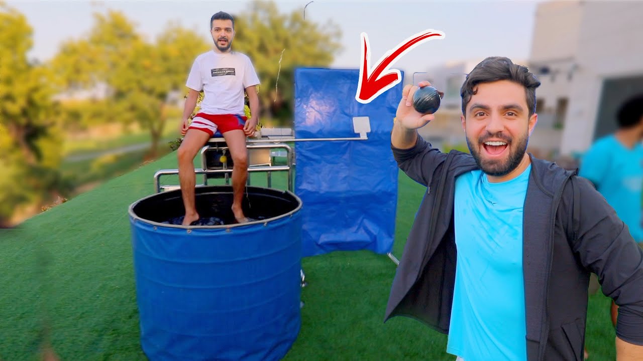 Challenge: Whoever makes a mistake falls into the freezing water 🥶🥶