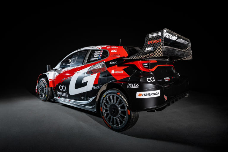 Toyota reveals striking new 2026 WRC challenger