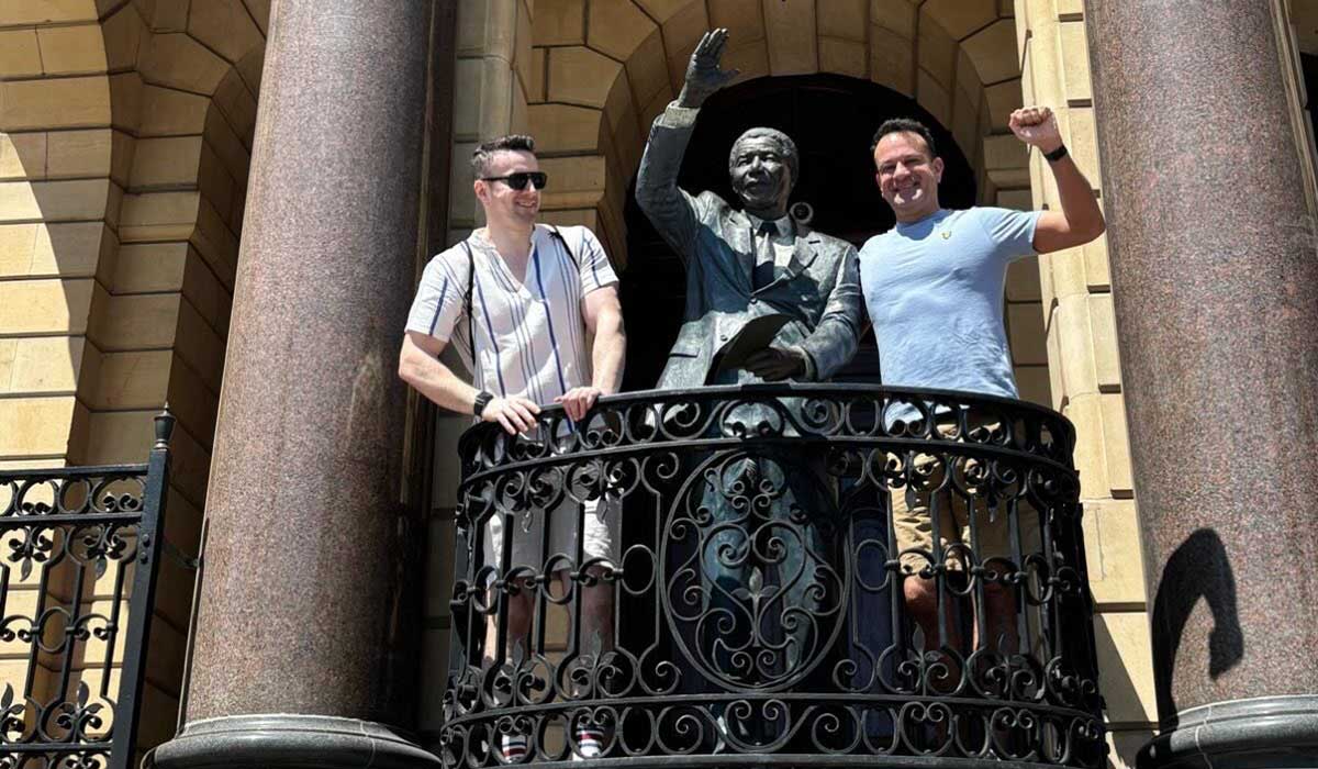 Leo Varadkar 'sorry to be leaving' after 'wonderful trip' with partner Matt