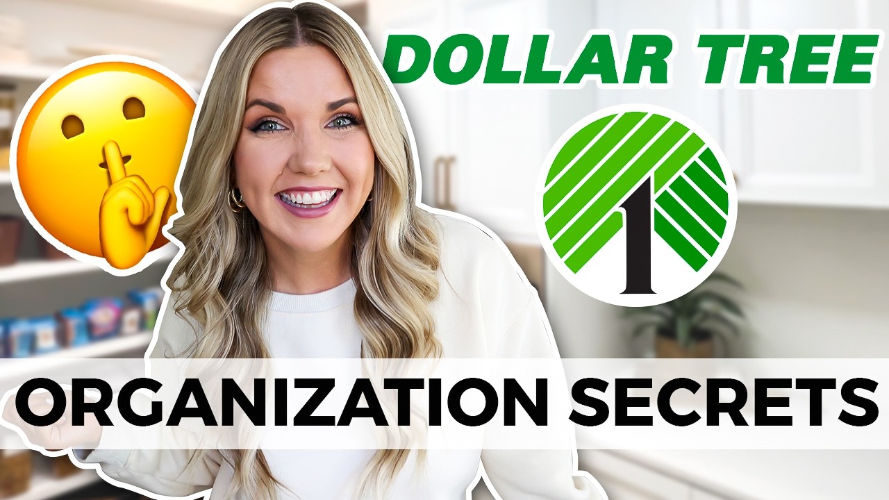 Organize any room with Dollar Tree items – cheap and easy hacks!