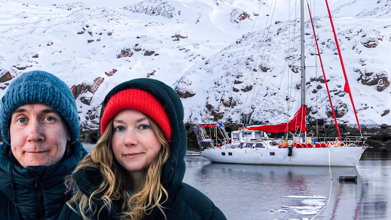 Frozen in and nowhere to run - Greenland’s first storm hits our boat