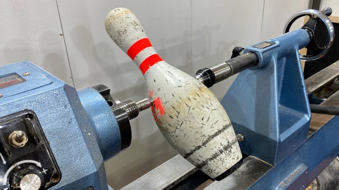 This is why you should never turn a bowling pin like this