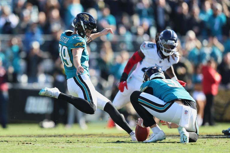 Who is Cam Little? Jaguars kicker holds NFL longest field goal record