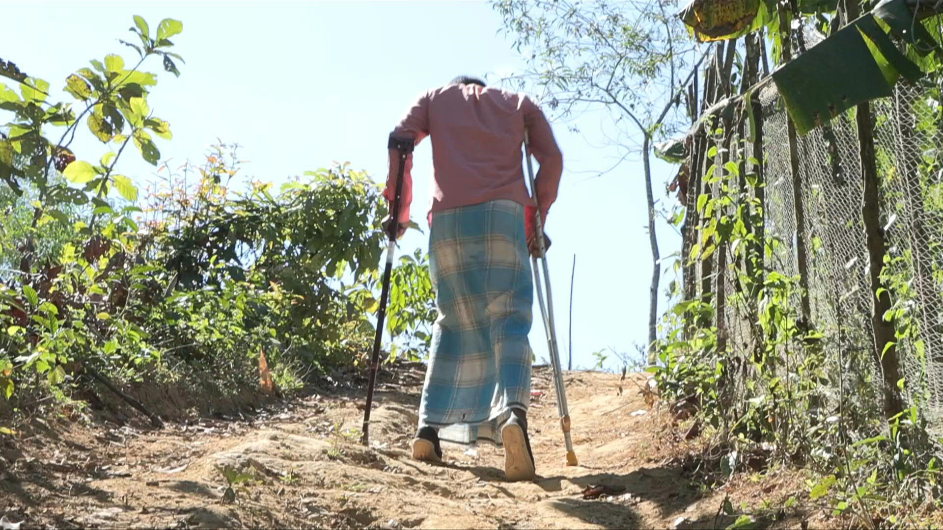 Landmines destroy limbs and lives on Bangladesh-Myanmar border