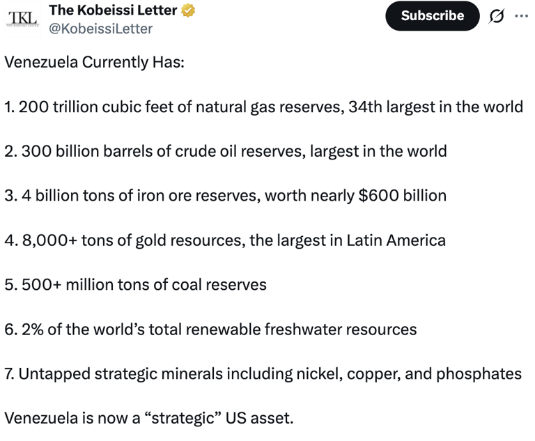 $600B in oil, $60B in bitcoin: How Venezuela became a ‘geopolitical ...