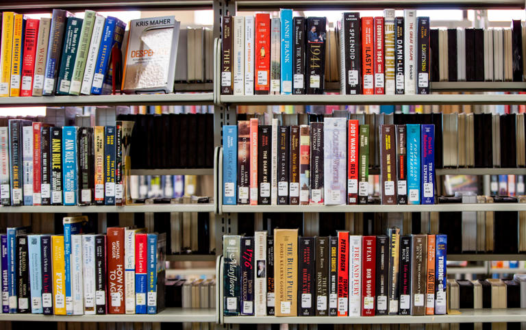 What were Buncombe County libraries' most checked-out books of 2025?