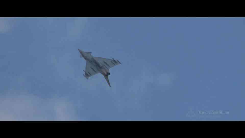 Extreme energy and precision collide in this Typhoon flight run