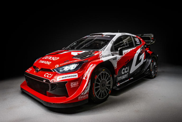 Toyota reveals striking new 2026 WRC challenger