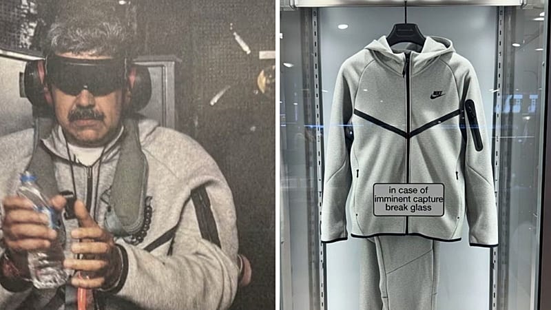 Just coup it: Nicolás Maduro’s Nike sweatsuit becomes unexpected viral ...