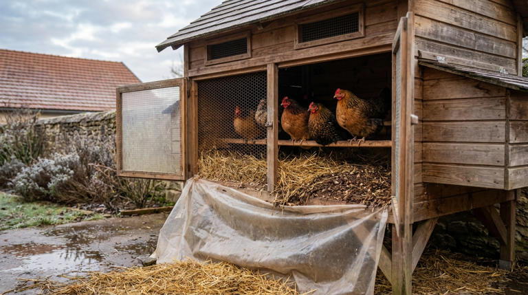 Vos poules risquent gros cet hiver si vous oubliez ce geste simple dans ...